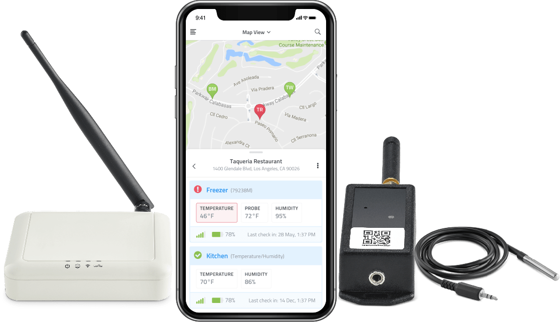 VitaTemp Professional Temperature Monitoring Website